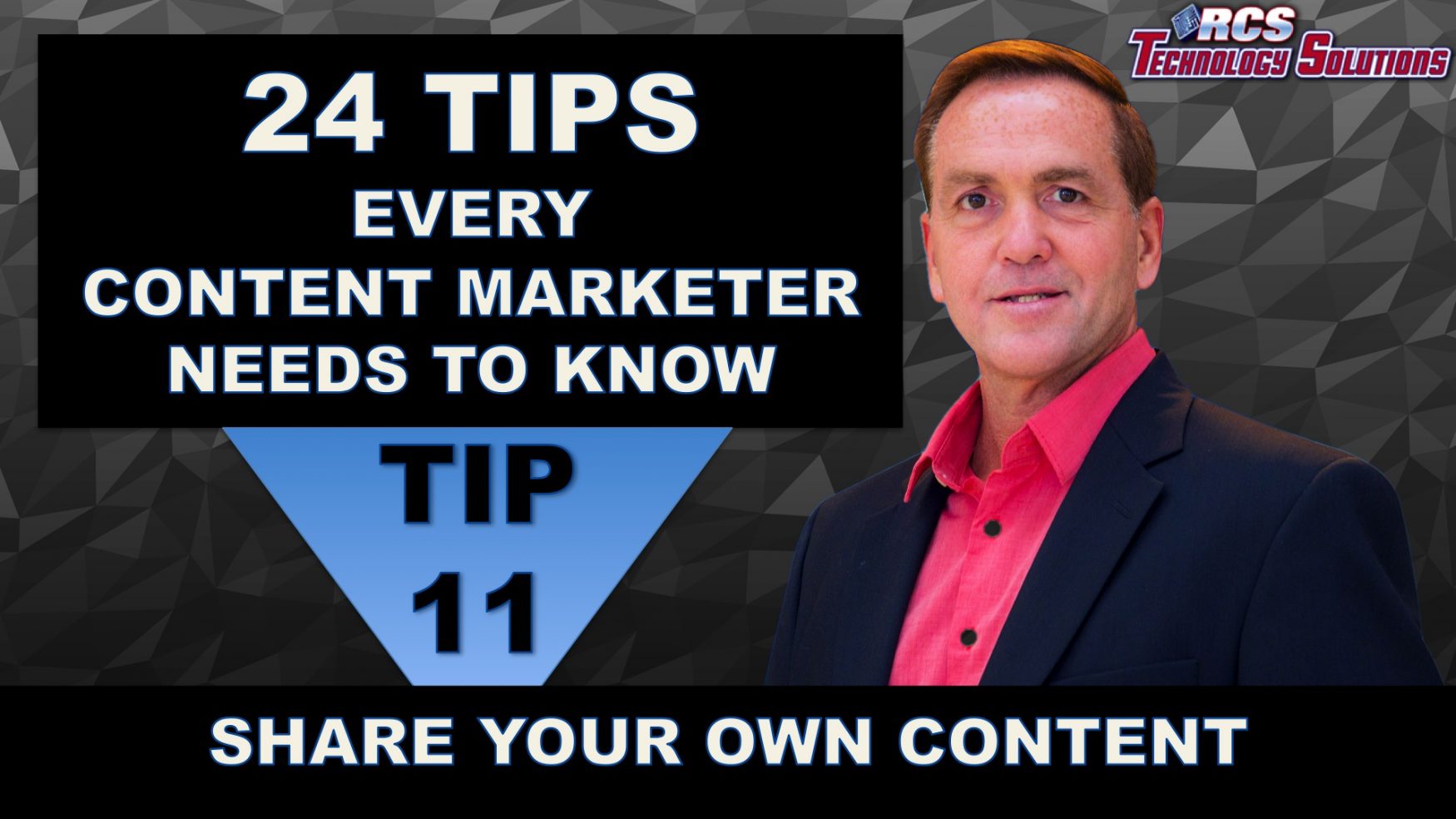 Content Marketing, Tip #11 of #24, Share Your Own Content - Greater ...