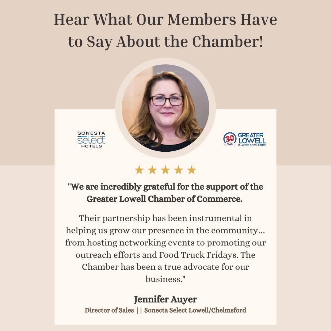 Thinking about joining the Greater Lowell Chamber of Commerce? Here's ...